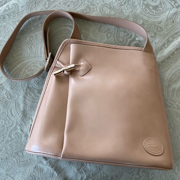Longchamp | Bags | Vintage Longchamp Smooth Leather Bucket Shoulder Bag | Poshmark